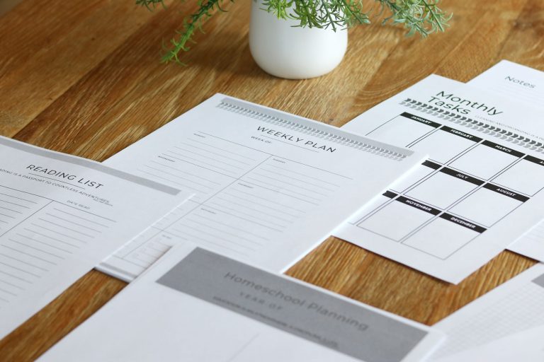 Free Planning Pages - Little Eagle Homestead